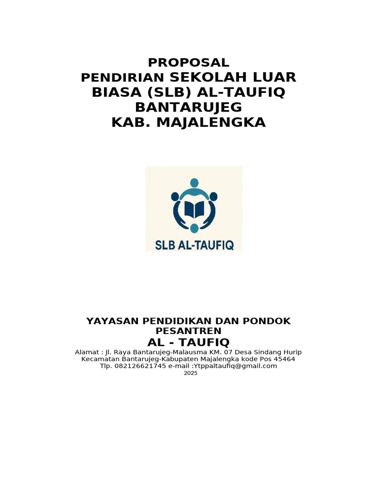 Prop Pendirian SDLB Baru | PDF