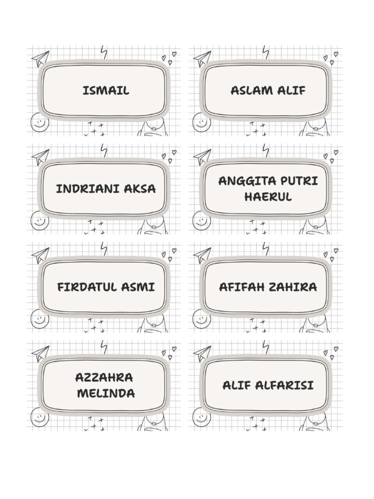 Tag Nama | PDF