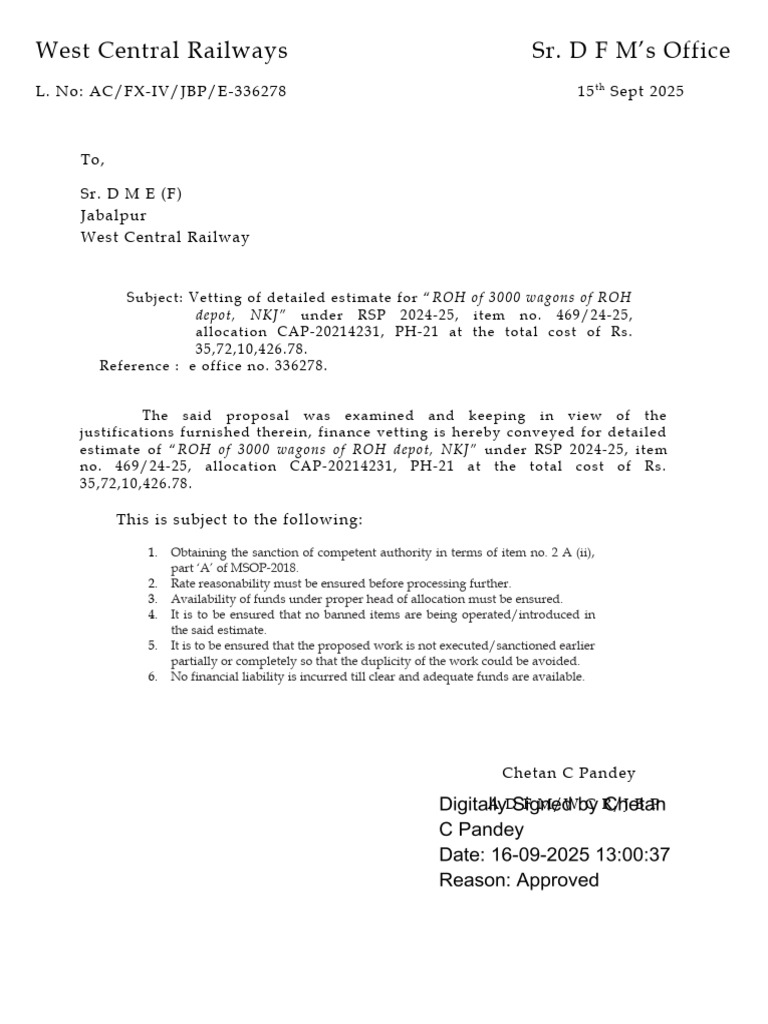Vetting Rsp | PDF