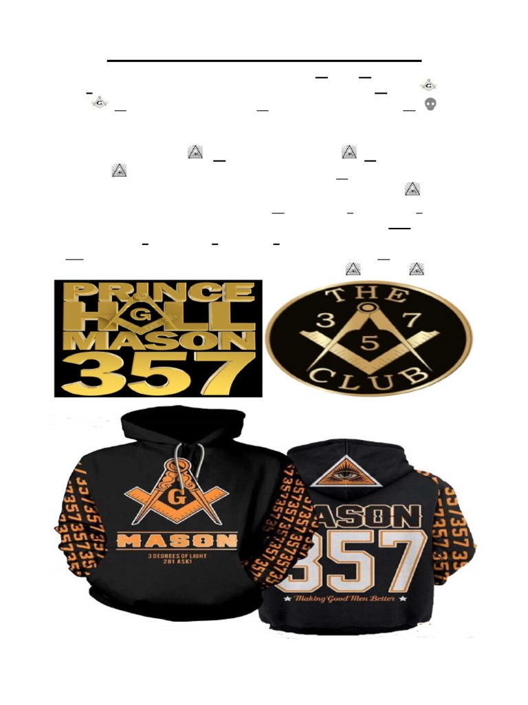357 Prince Hall Freemasons | PDF
