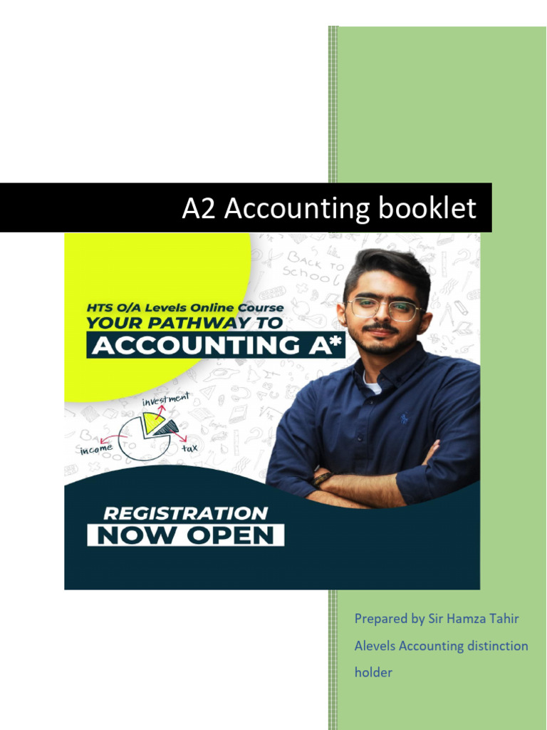 A2 Accounting: Manufacturing Accounts Guide | PDF | Dividend | Expense