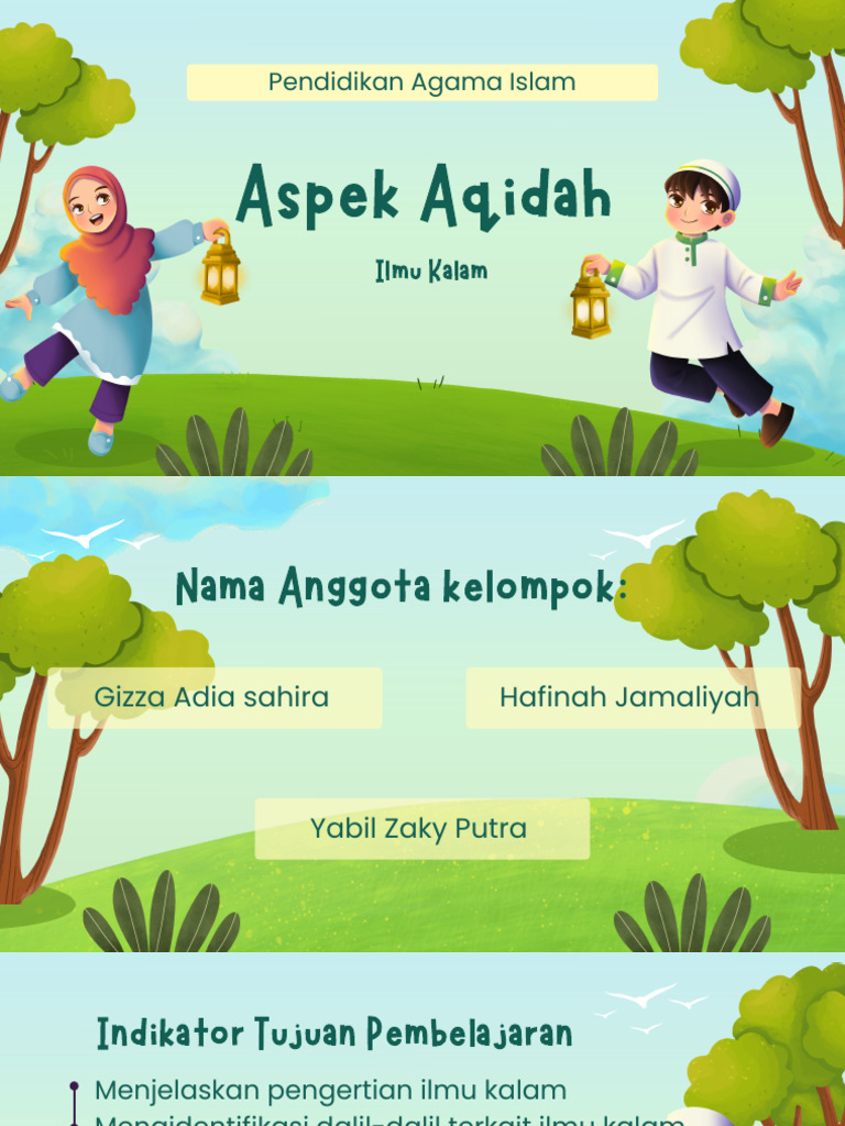 Pemahaman Ilmu Kalam dalam Islam | PDF