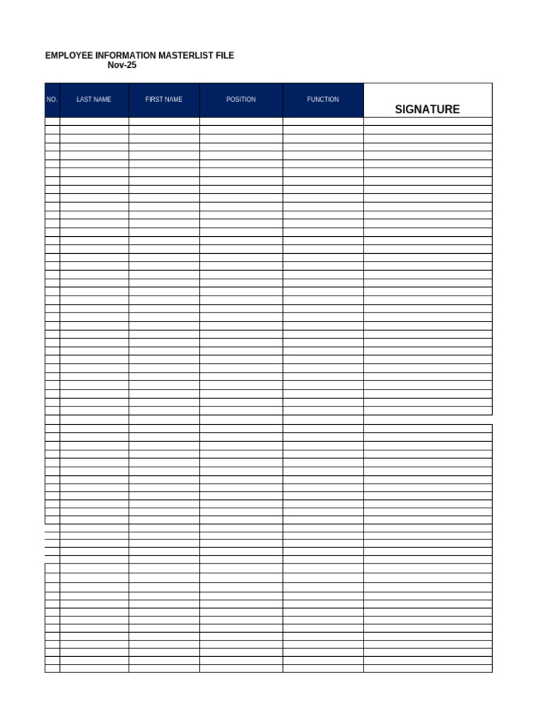 Employee Information and 201 File Sheet | PDF