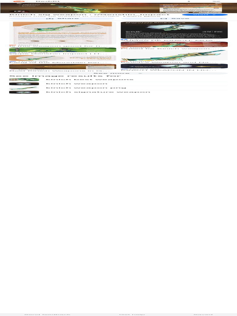 Genshin Impact Kinich Weapon - Google Search | PDF