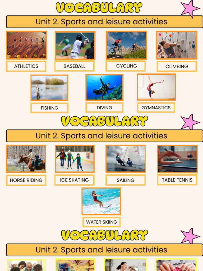 Unit 2 - Vocabulary | PDF