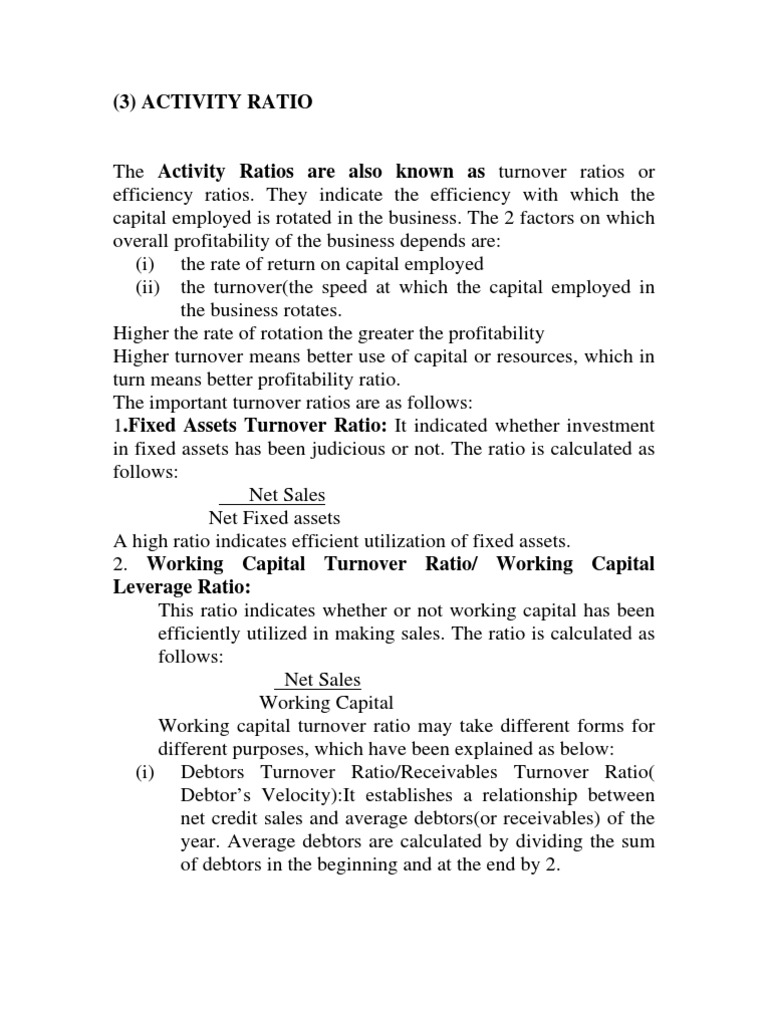 Financial Ratio Analysis-II | PDF | Dividend | Interest