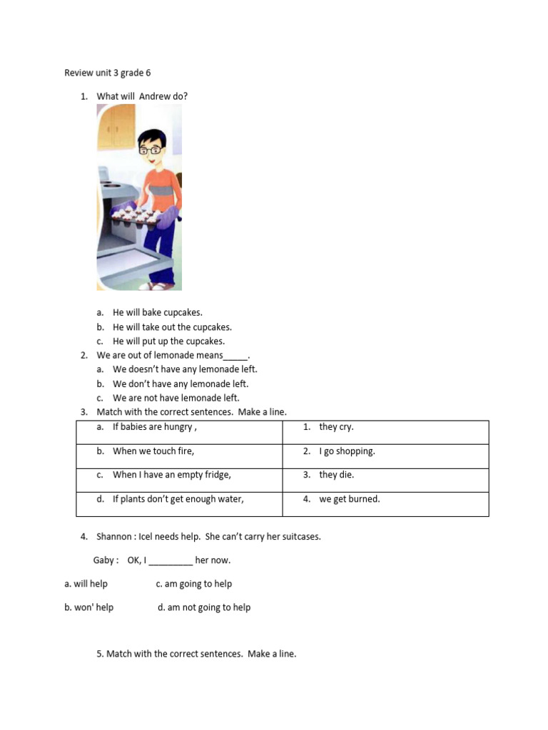 Grade 6 Unit 3 Review Questions | PDF | Chess Openings | Chess Theory