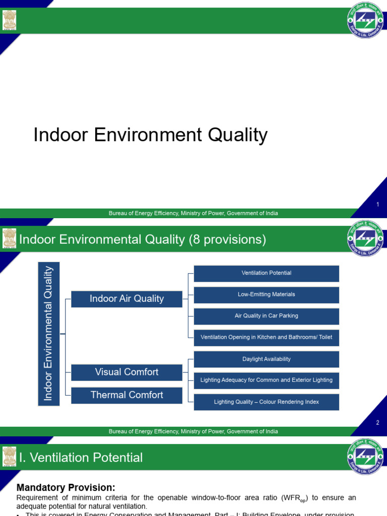 07. IEQ | PDF | Air Pollution | Ventilation (Architecture)