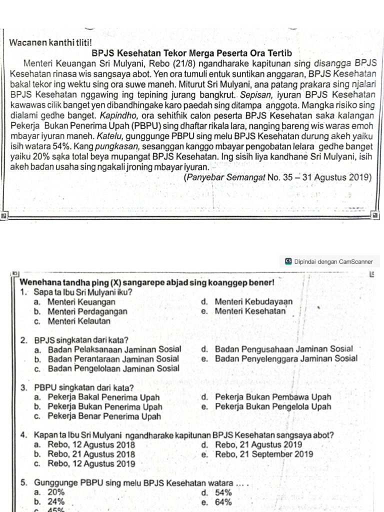 Latian Soal Bab 3 | PDF