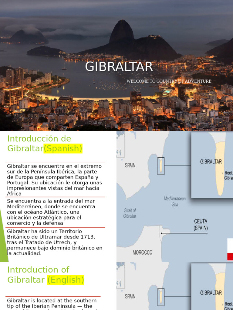 Descubre Gibraltar: Historia y Cultura | PDF | Gibraltar