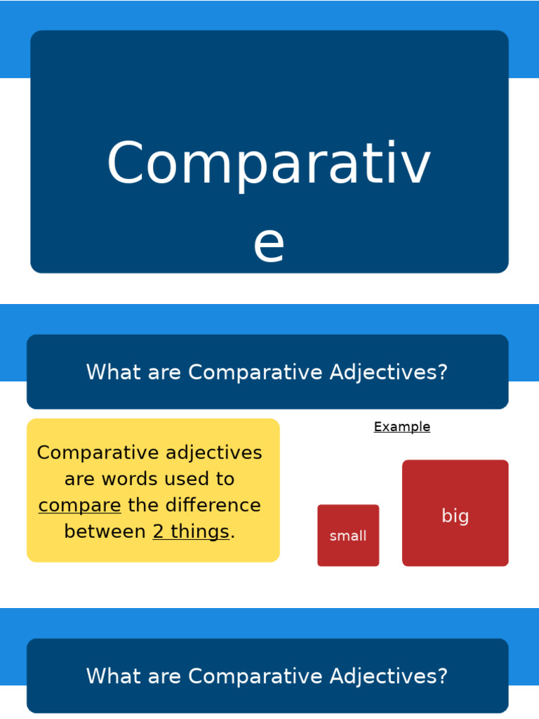 Understanding Comparative Adjectives | PDF | Phonology | Linguistics