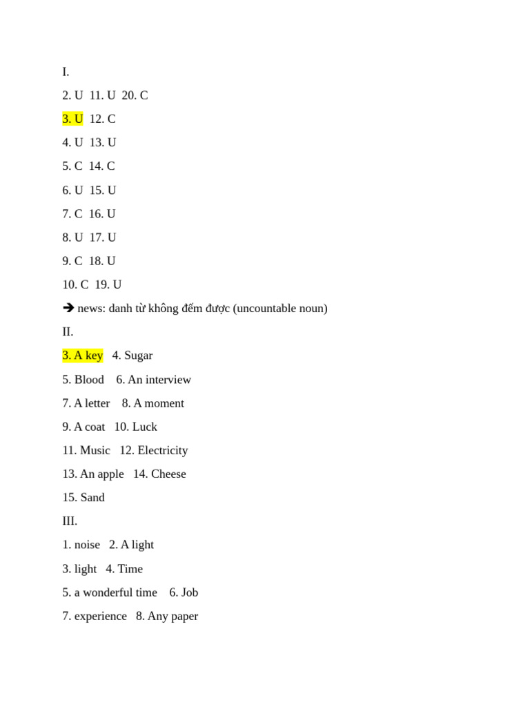 File Làm Bài Tập Ngữ Pháp T.A | PDF