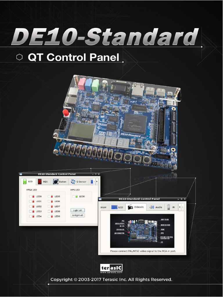 DE10-Standard Control Panel | PDF | Field Programmable Gate Array | Microsoft Windows
