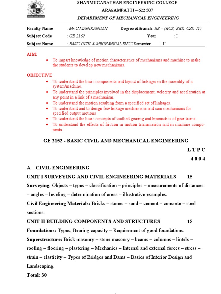 Lesson Plan BCME | PDF | Power Station | Steam Engine