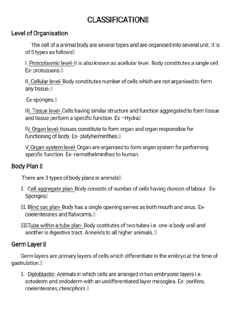 1.Basis of Classification_(1) | PDF