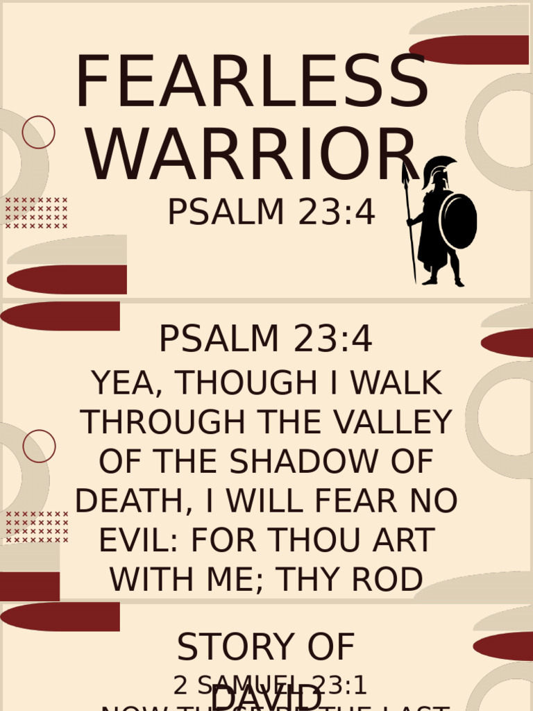 Fearless Warrior | PDF