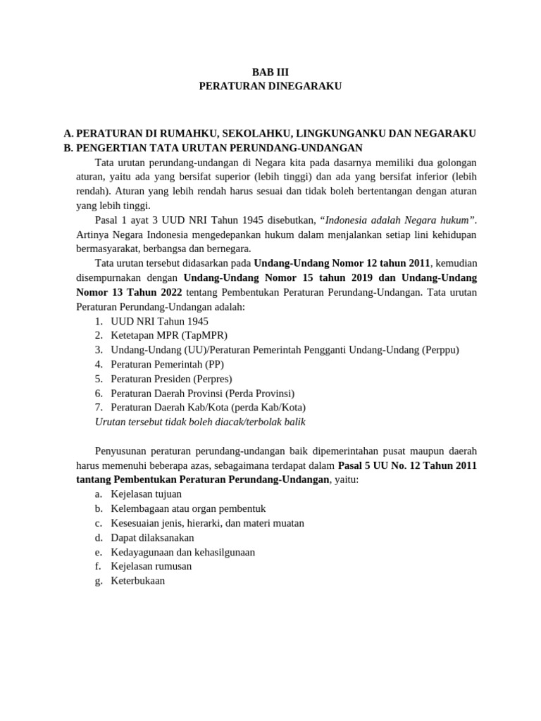 Bahan Ajar Bab III | PDF