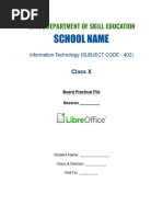 Class 10 IT Practical File 2025-26 | PDF | Table (Database) | Sql