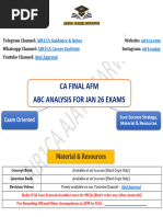 CA Final AFM Formula Revision Guide | PDF | Bonds (Finance) | Book Value