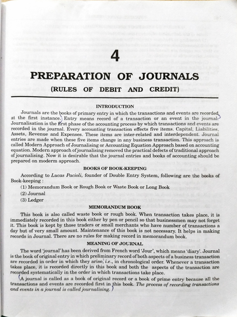Preparation of Journal | PDF