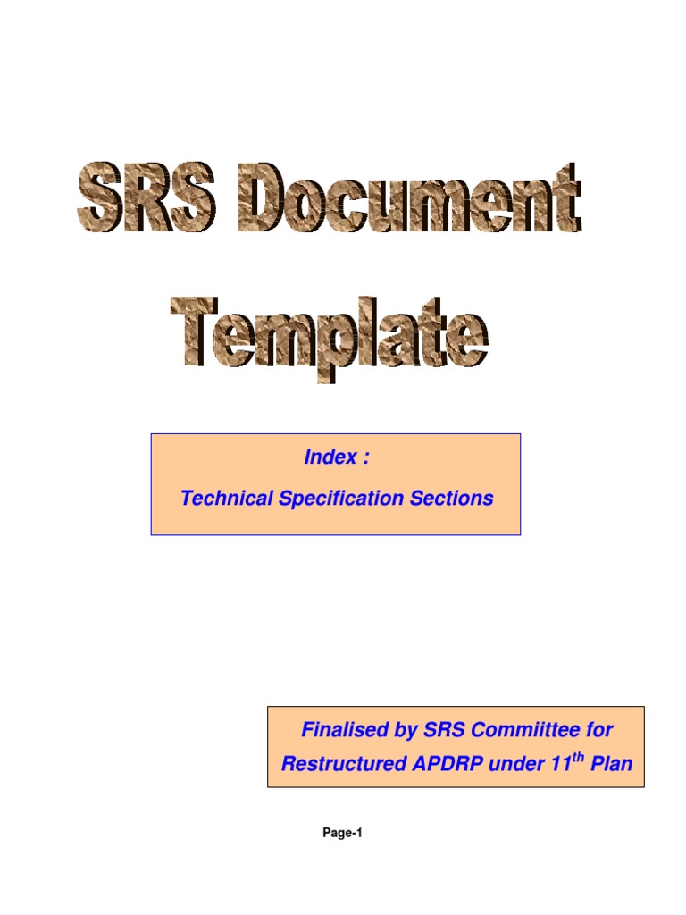Srs Document | PDF | Unit Testing | Specification (Technical Standard)