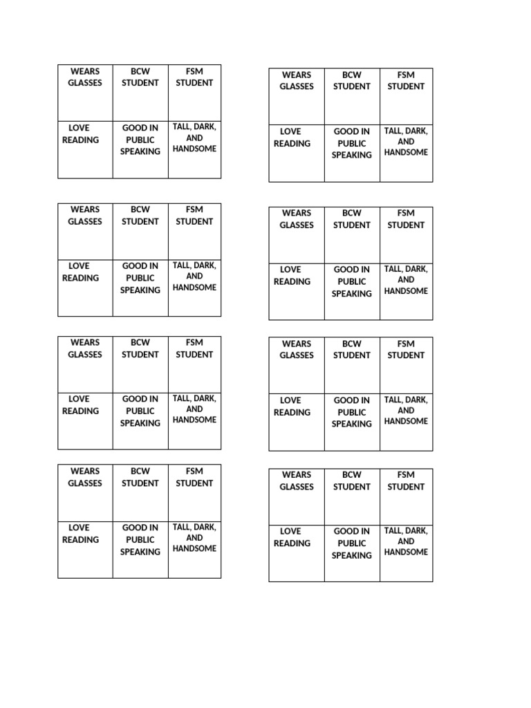 Ed 6 Ice Breaker | PDF