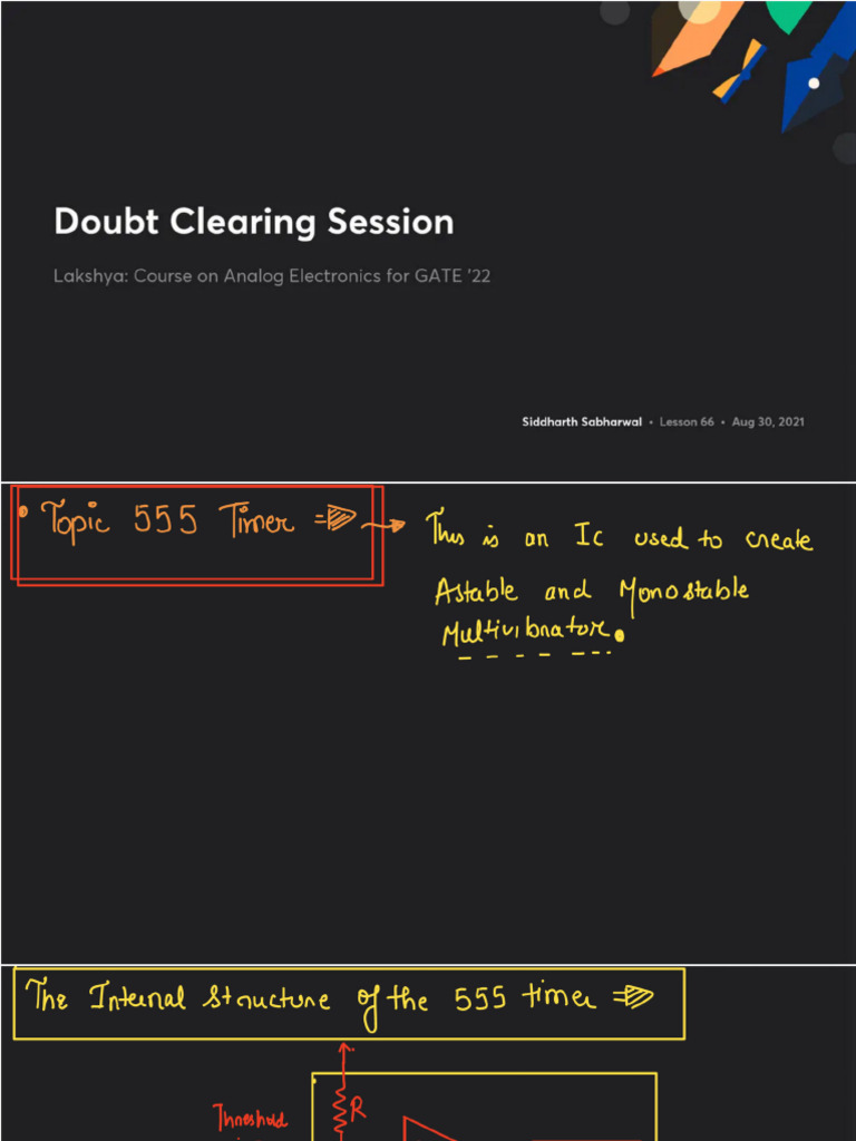 Doubt Clearing Session With Anno | PDF