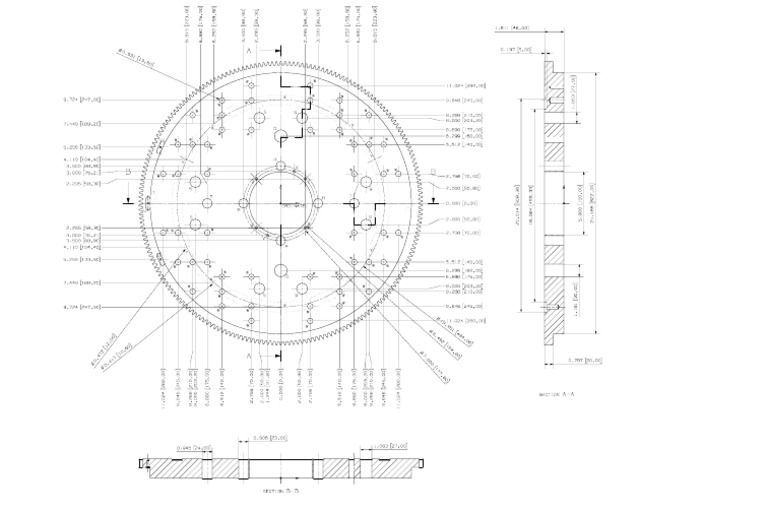 Rotary Platen Dwg.A | PDF