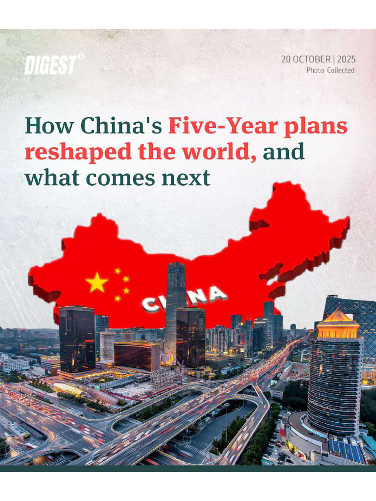 How China's Five-Year Plans Reshaped The World, and What Come Next | PDF