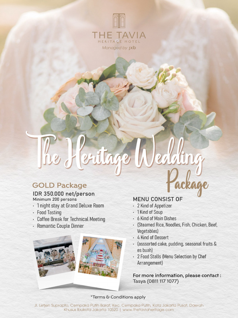 Wedding Package Tavia 2025 | PDF