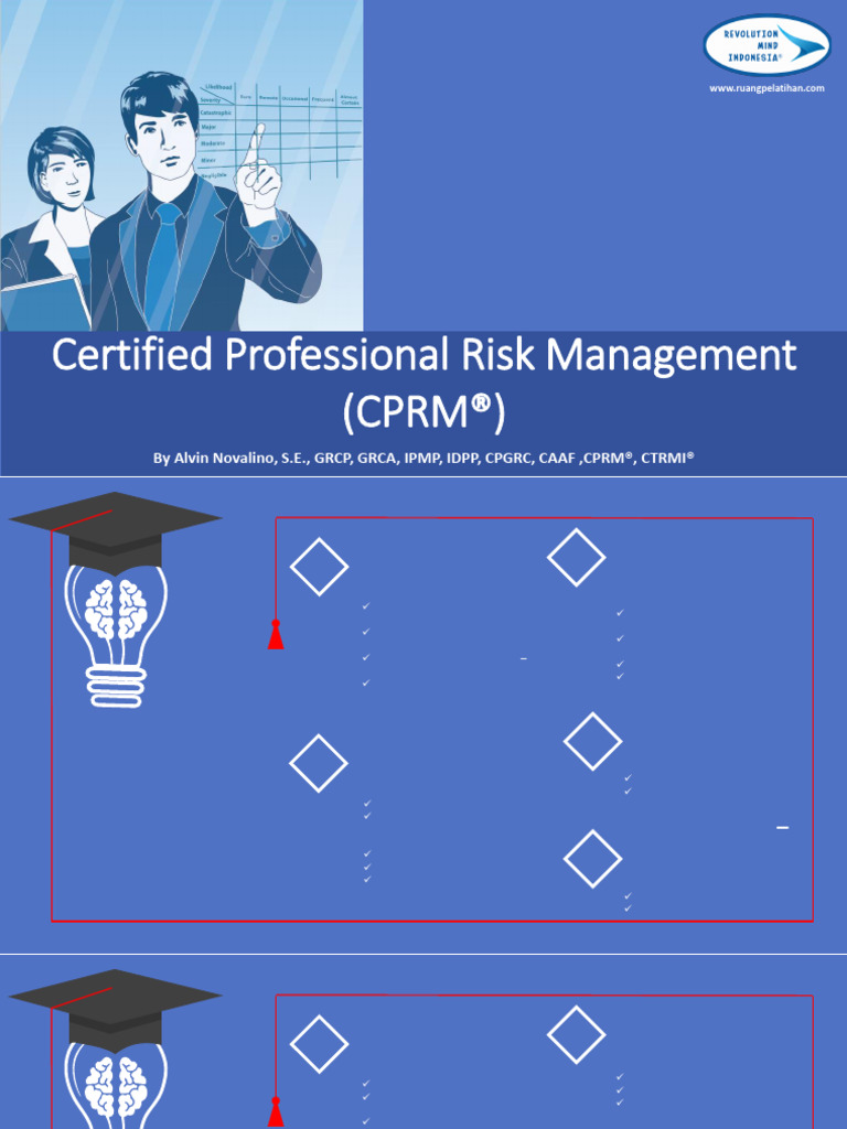 Certified Professional Risk Management Guide | PDF | Internal Audit | Risk