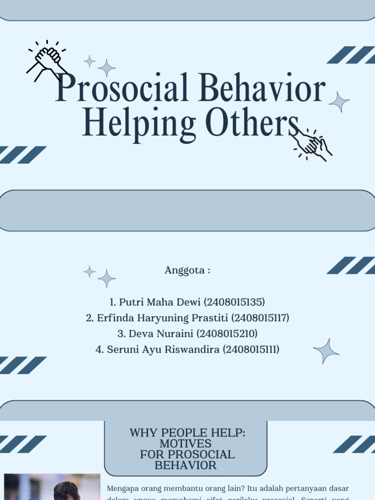 Prosocial Behavior Helping Others_Kel 9_213024_0000-Dikompresi | PDF