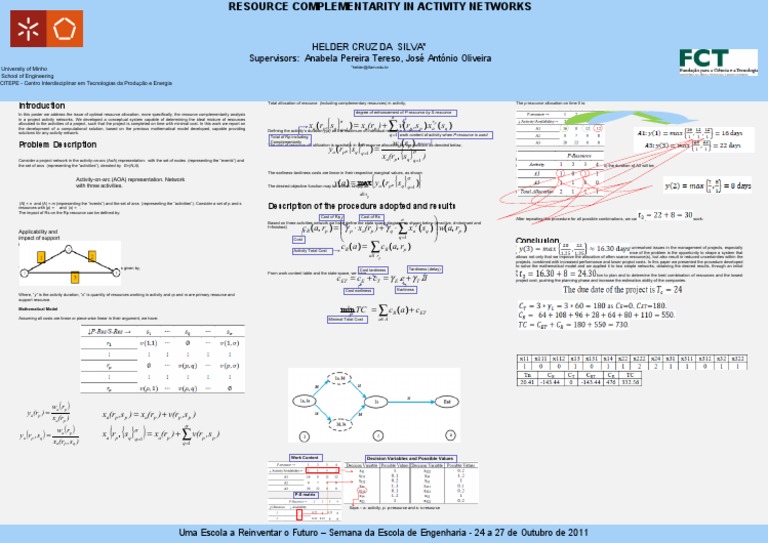 Resource Complementarity in Activity Networks | PDF | Mathematical ...
