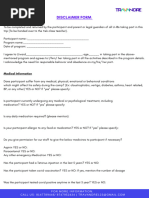 Scouts Canada Adventure Application Form | PDF