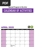 Three Term Calendar of Activities 2026 2027 | PDF | Academic Term ...