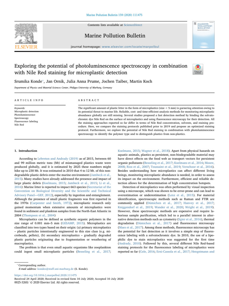 Exploring The Potential of Photoluminescence Spectroscopy in ...