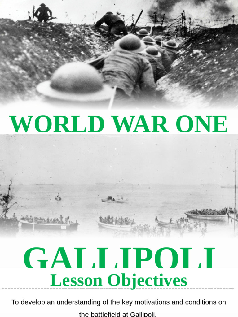Gallipoli Campaign ANZACs World War One | PDF