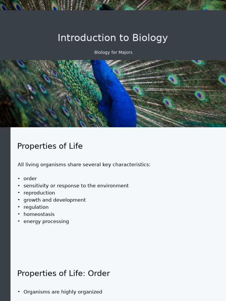 Biology II IntroductiontoBiology | PDF | Cell (Biology) | Biology