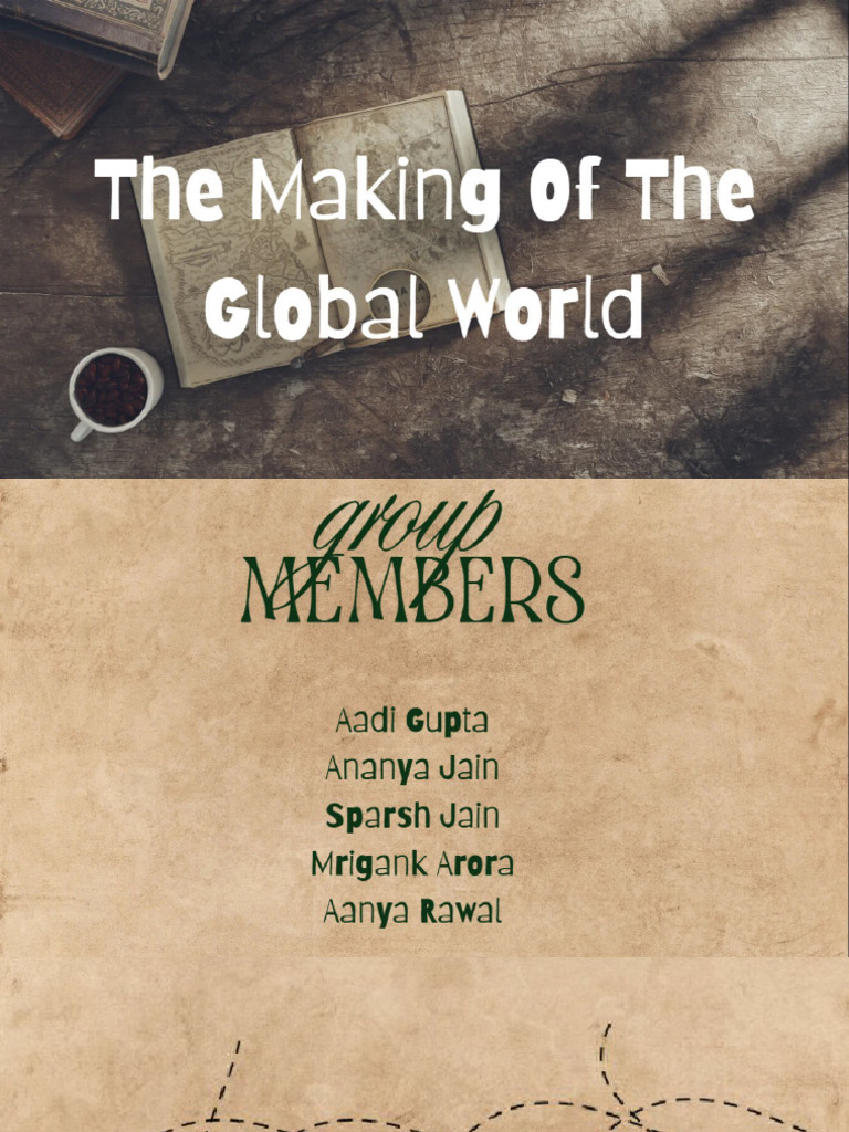 The Making of A Global World | PDF
