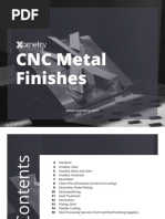 Surface Finish Cross Reference Chart | PDF