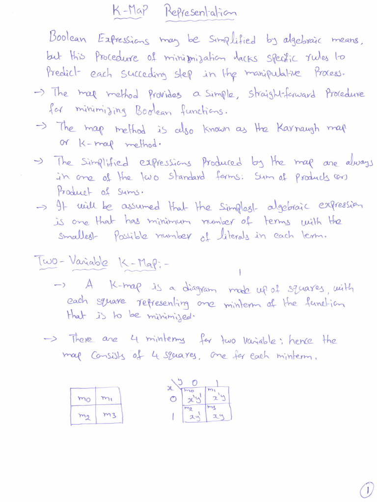 u2 kmap | PDF