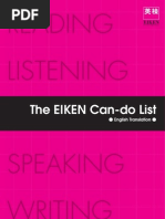 Eiken Pre-2 Interview Test Manual | PDF | English Language | Interview
