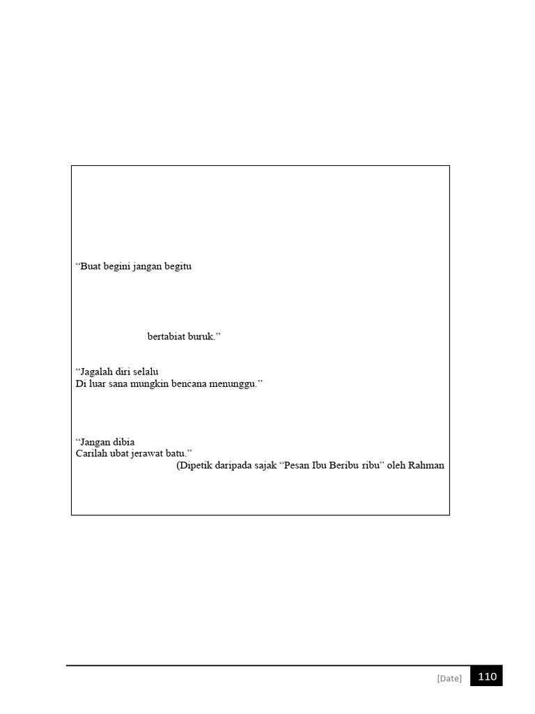 Bm t5-Soalan 7 Petikan Sastera | PDF