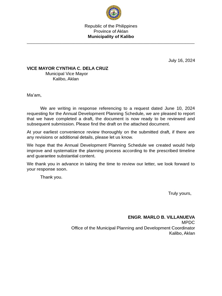 Response Letter | PDF