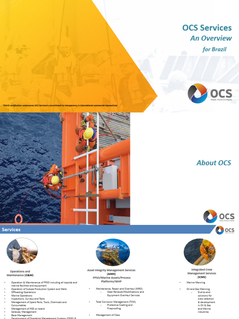 OCS Services Overview, Brazil | PDF