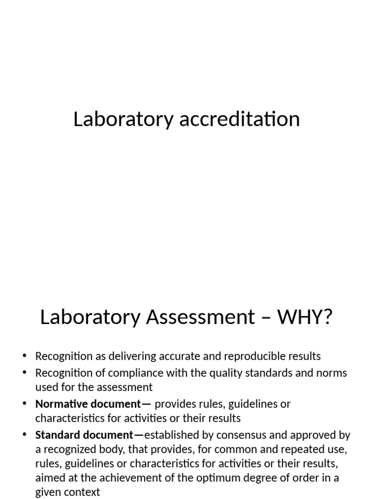 Lab Accreditation | PDF | Verification And Validation | Calibration