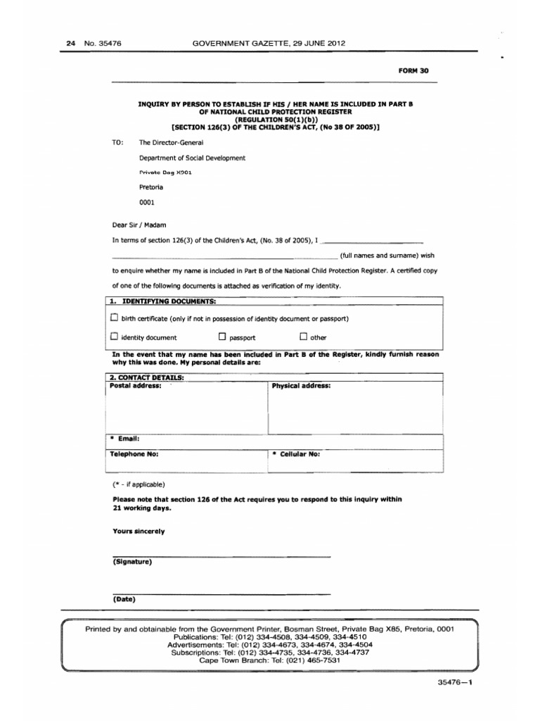 Form 30 | PDF