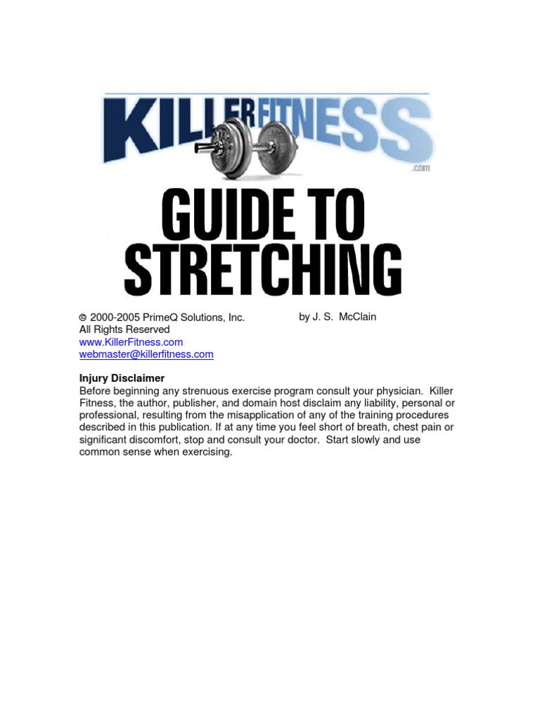 Guide To Stretching | PDF