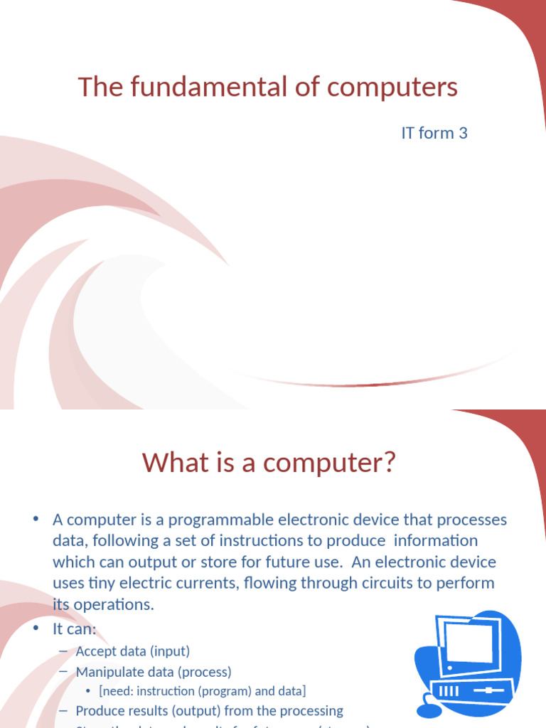 Types of Computers | PDF | Printer (Computing) | Computer Monitor