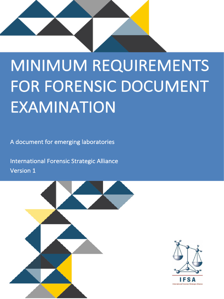 IFSA MRD Documents Version 1 2023 FINAL For Website | PDF | Crime Scene ...